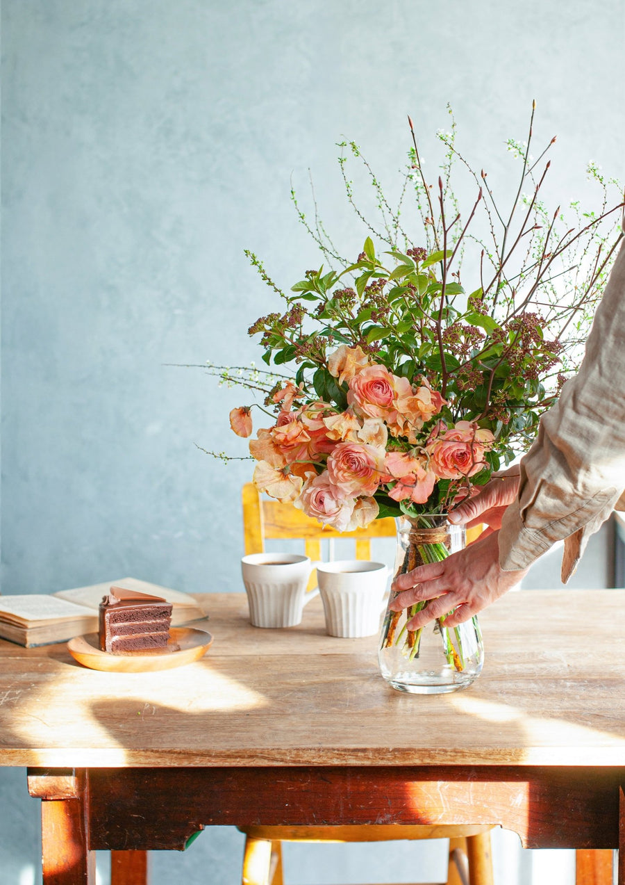 【2月限定販売】春のお花をお届け！おしゃれな花束「fadge&twig」 – &YOUKAEN (アンドユーカエン)